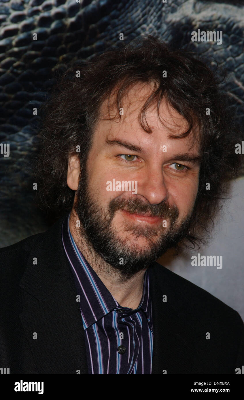 Dec 05, 2005; New York, NY, USA; PETER JACKSON arriving at the World ...
