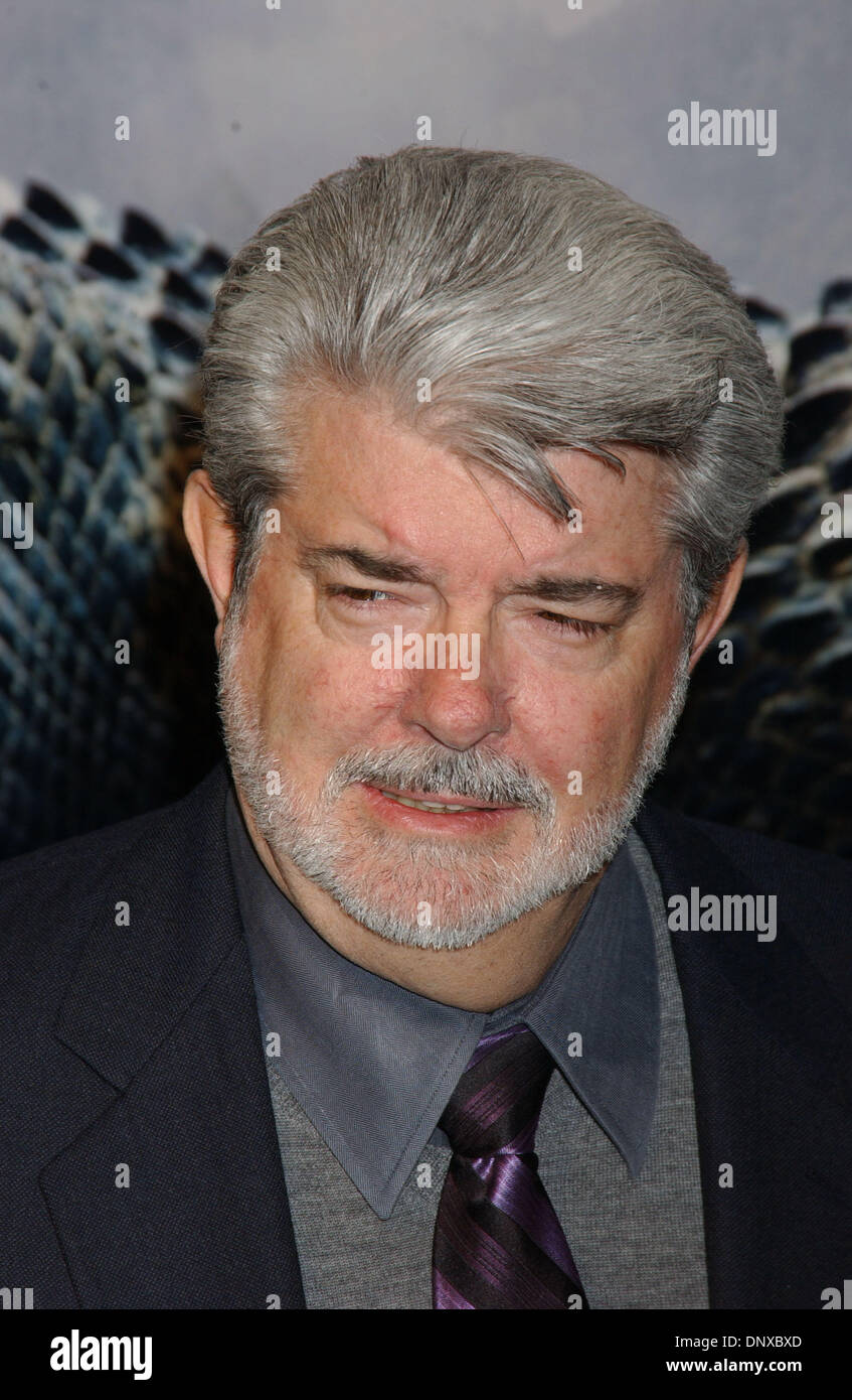 Dec 05, 2005; New York, NY, USA; GEORGE LUCAS arriving at the World ...