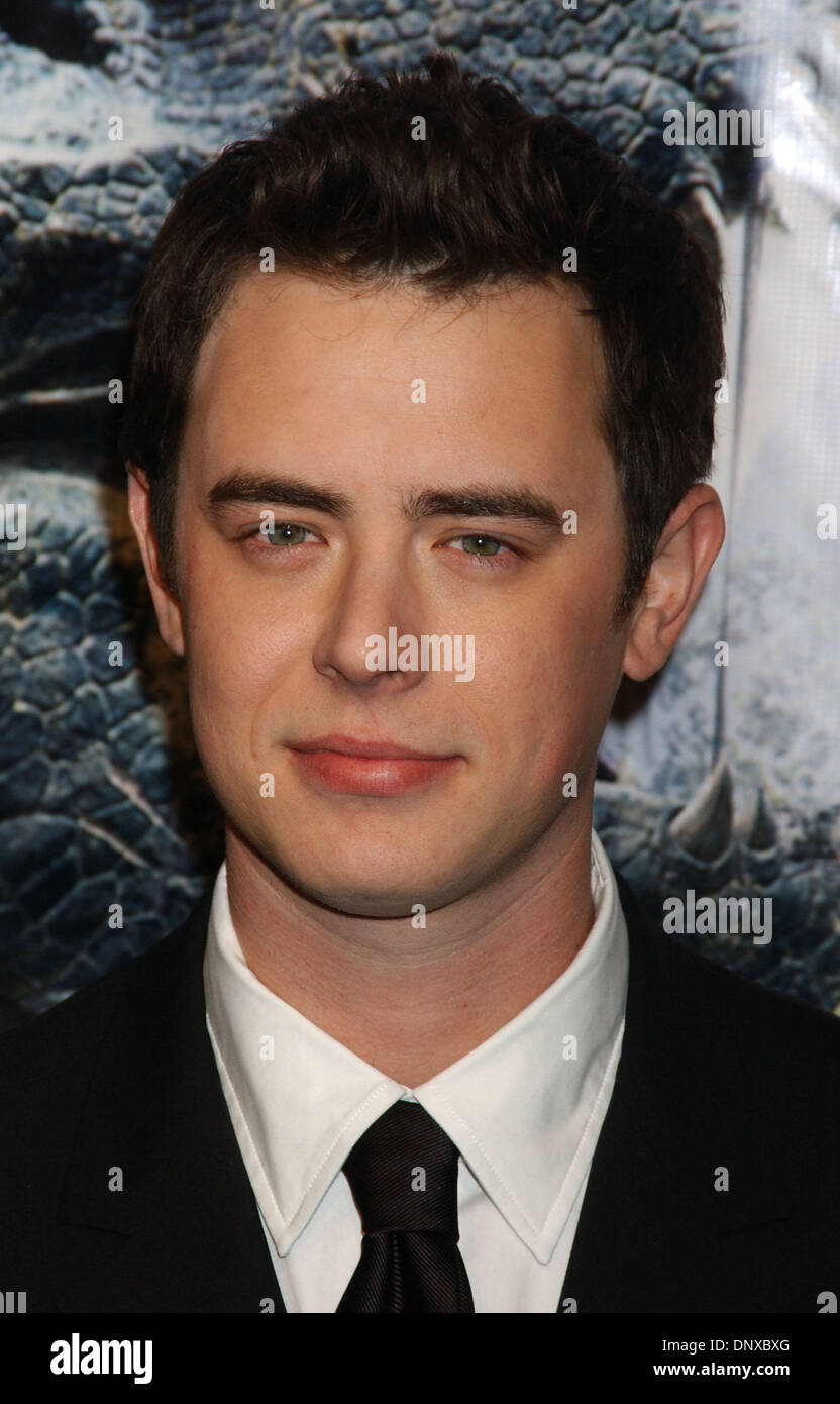 Dec 05, 2005; New York, NY, USA; COLIN HANKS arriving at the World ...