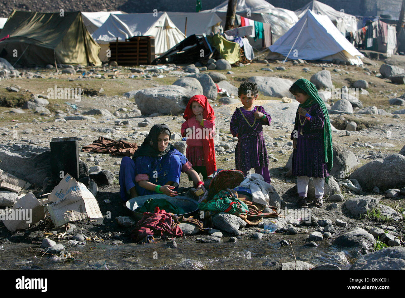 Dec 05, 2005; Balakot, PAKISTAN; Aftermath of Pakistan Earthquake on ...