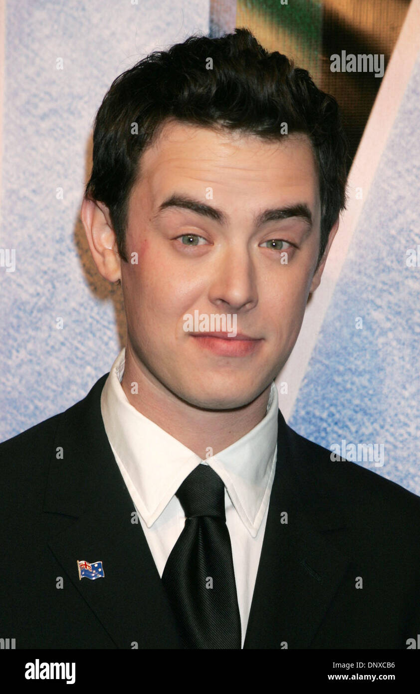 Dec 05, 2005; New York, NY, USA; Actor COLIN HANKS at the world ...