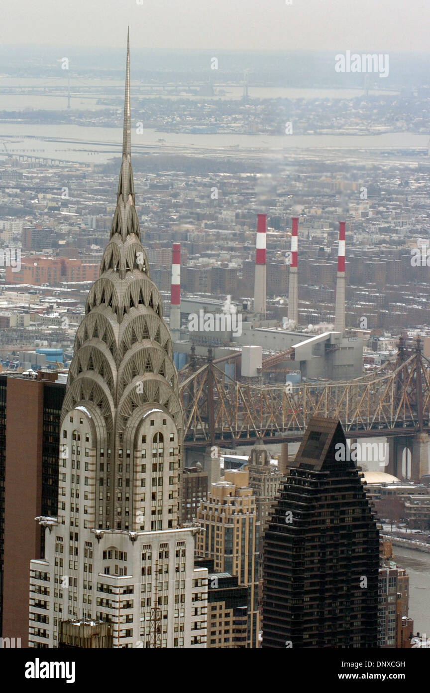 Dec 05, 2005; Manhattan, New York, USA; The Chrysler Building. The city ...