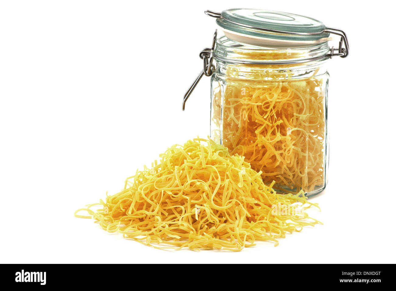 Pile of noodles isolated hi-res stock photography and images - Alamy