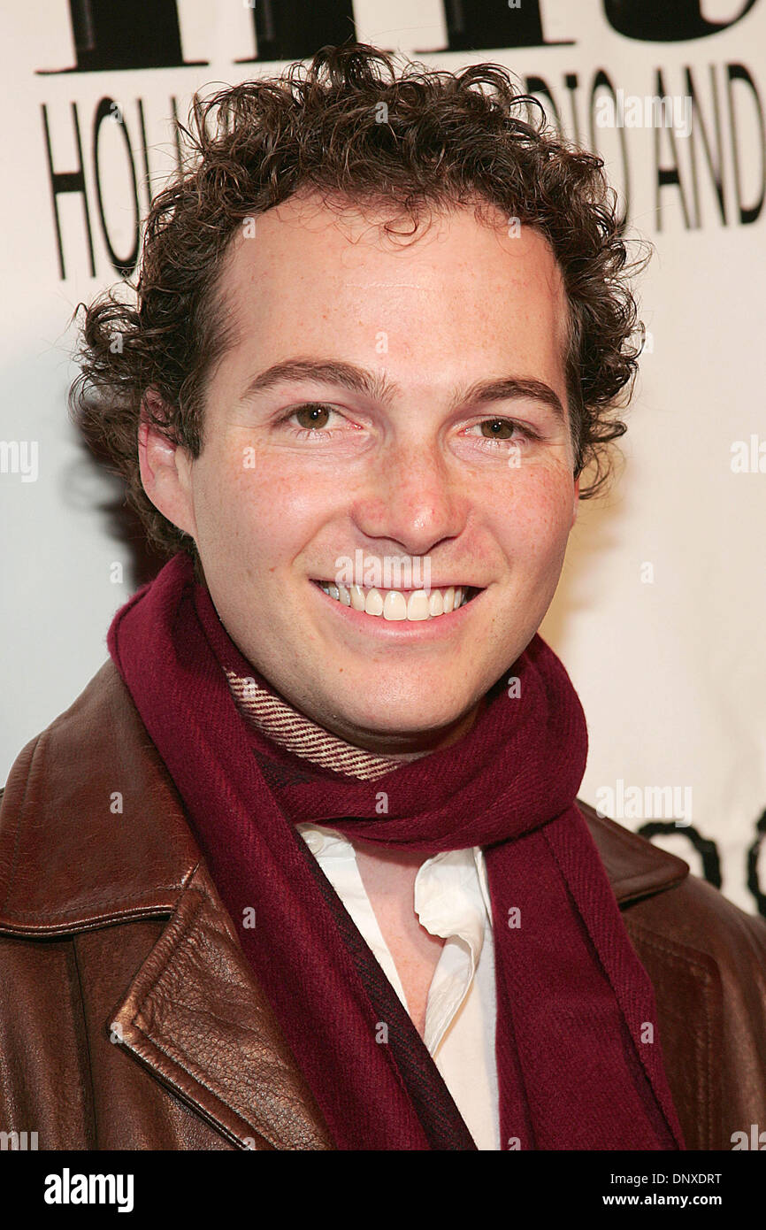 Dec 06, 2005; Hollywood, CA, USA; Actor JUSTIN SHENKAROW during ...