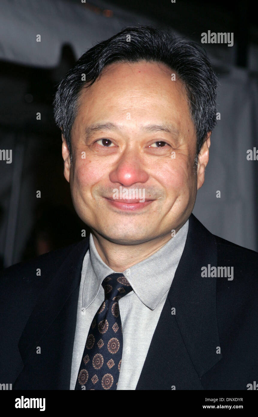 Dec 06, 2005; New York, NY, USA; Director ANG LEE at the New York ...