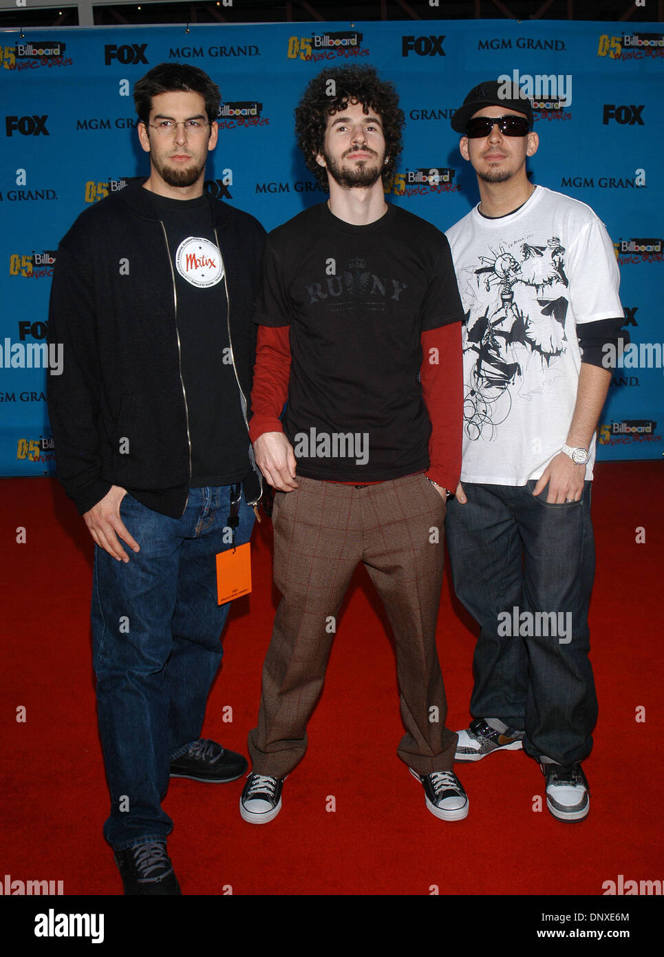 Dec 06, 2005; Las Vegas, NV, USA; Rock group LINKIN PARK at the 2005 ...