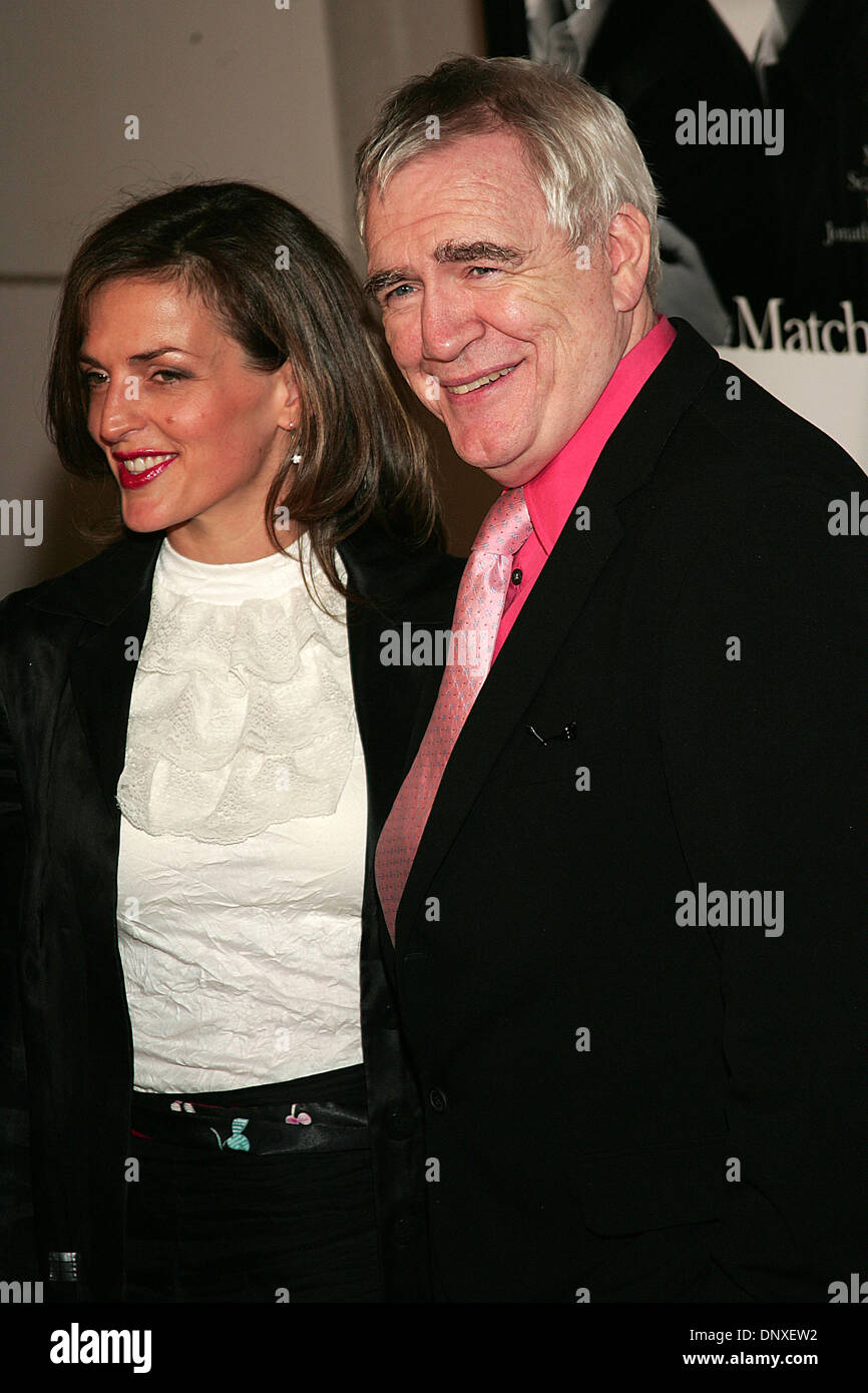 Dec 08, 2005; Los Angeles, CA, USA; BRIAN COX and his wife NICOLE ...