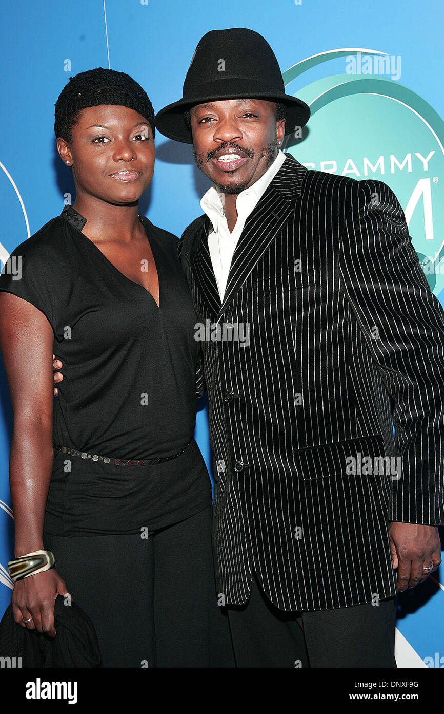 Dec 10, 2005; Los Angeles, CA, USA; Singer ANTHONY HAMILTON and wife ...