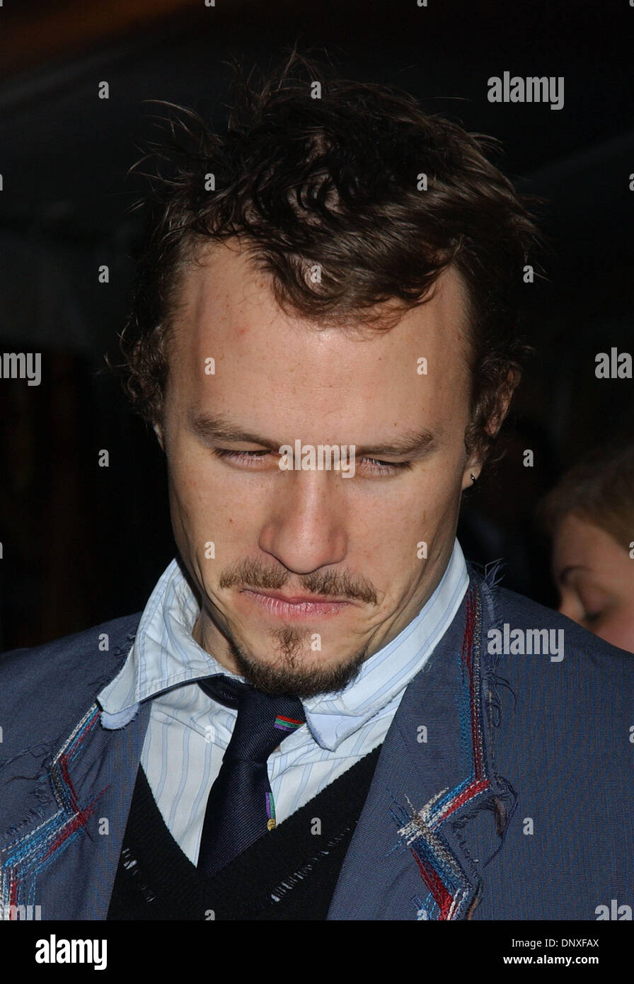 Heathcliff Andrew Ledger (April 4, 1979 - January 22, 2008) was an ...