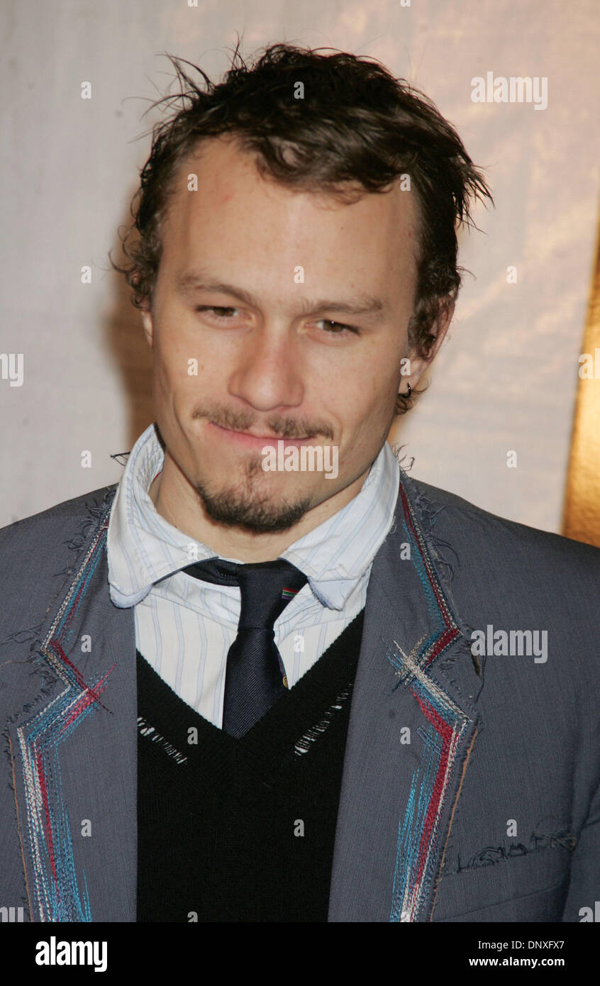 Heathcliff Andrew Ledger (April 4, 1979 - January 22, 2008) was an ...