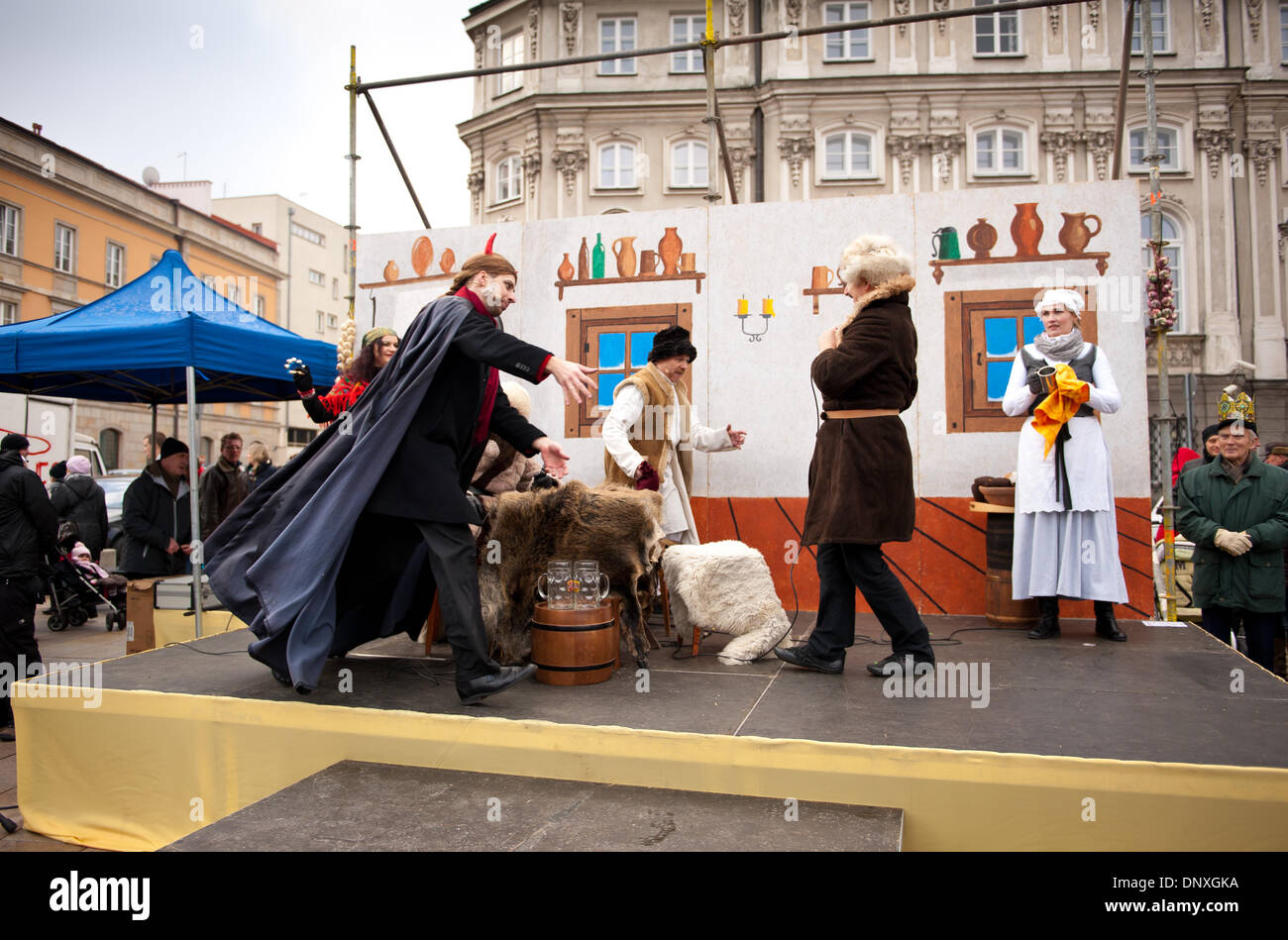 Three Kings Gaspar Melchior and Baltasar show Stock Photo - Alamy