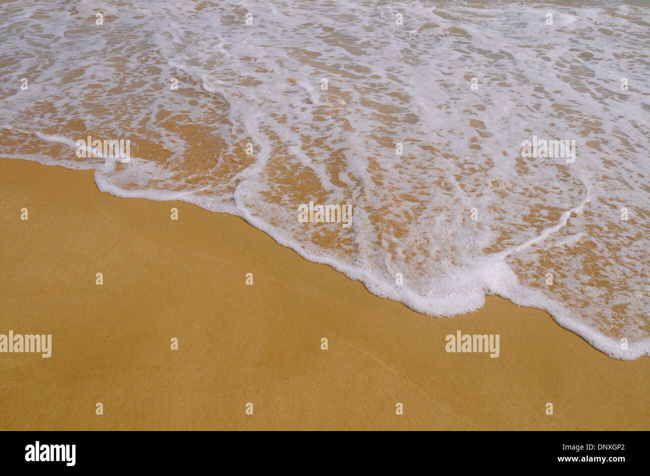 Golden sand and wave hi-res stock photography and images - Alamy