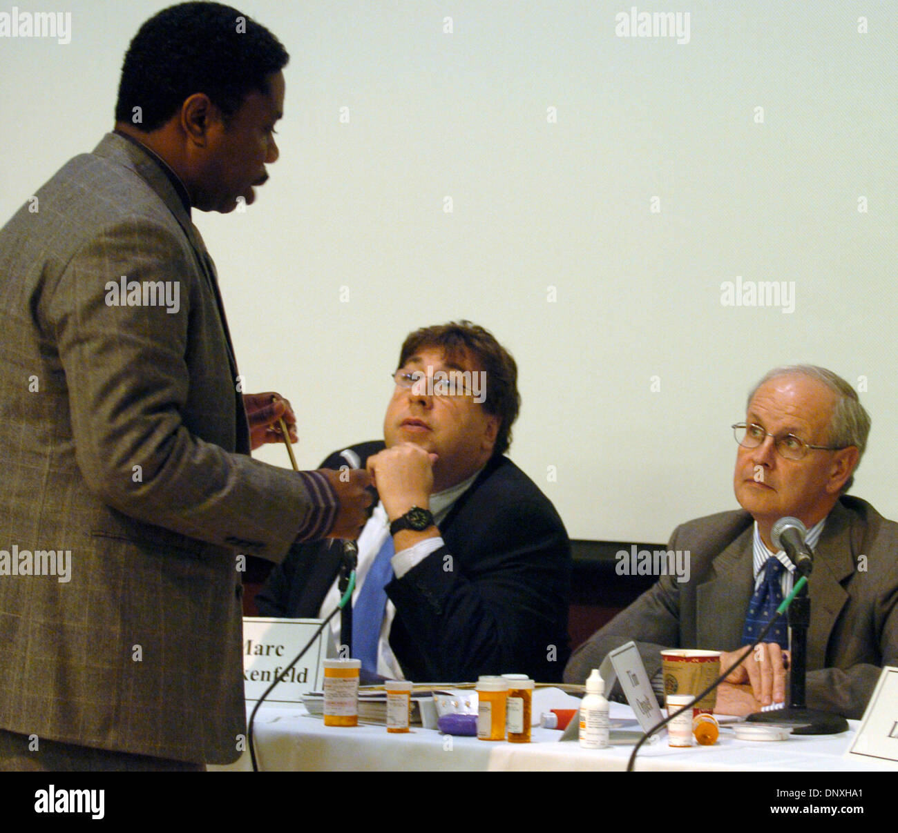 Dec 13, 2005; Manhattan, New York, USA; Marvin Bethea, 45, a former ...