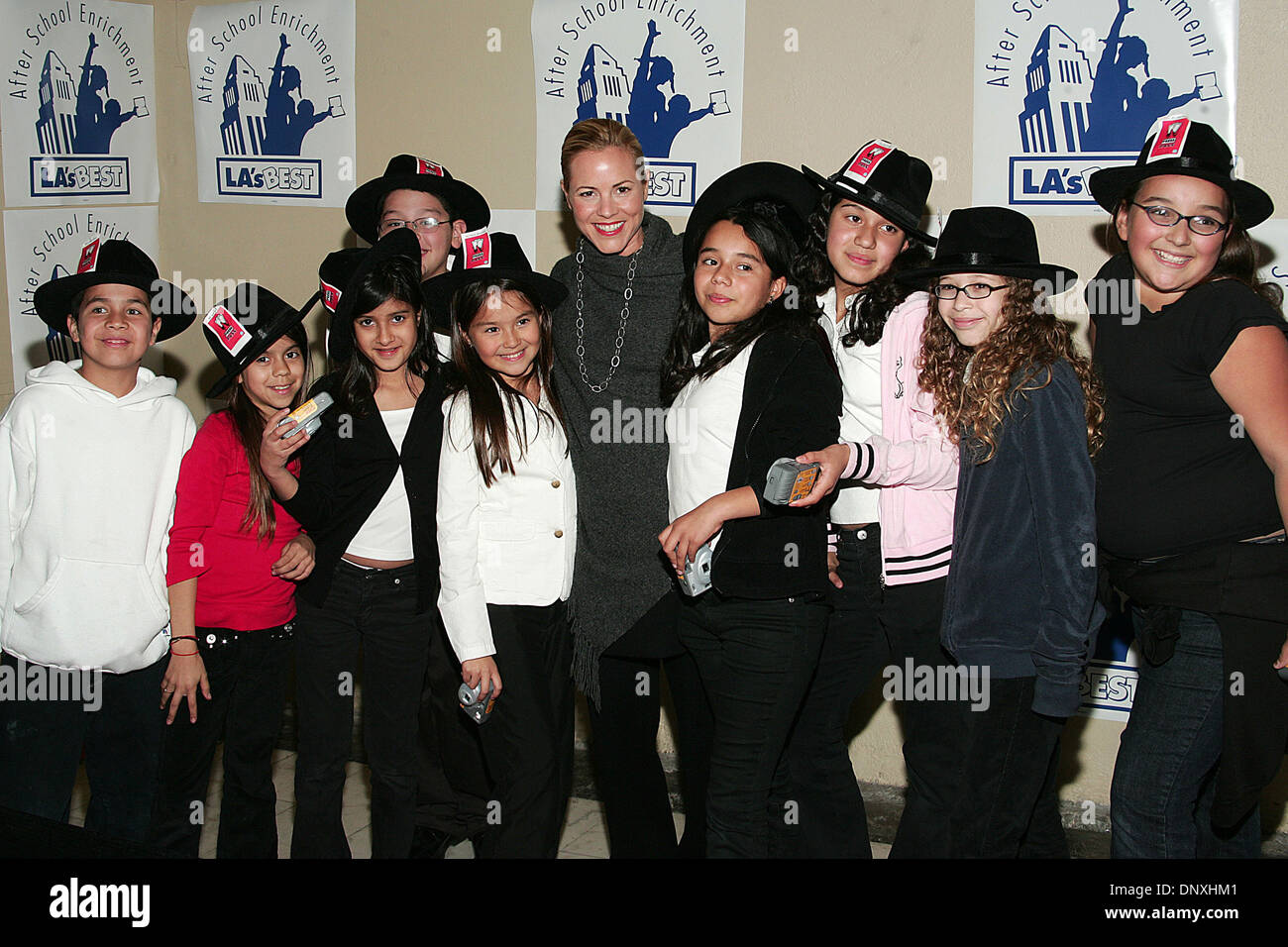 Dec 14, 2005; Hollywood, CA, USA; Actress MARIA BELLO and children from ...