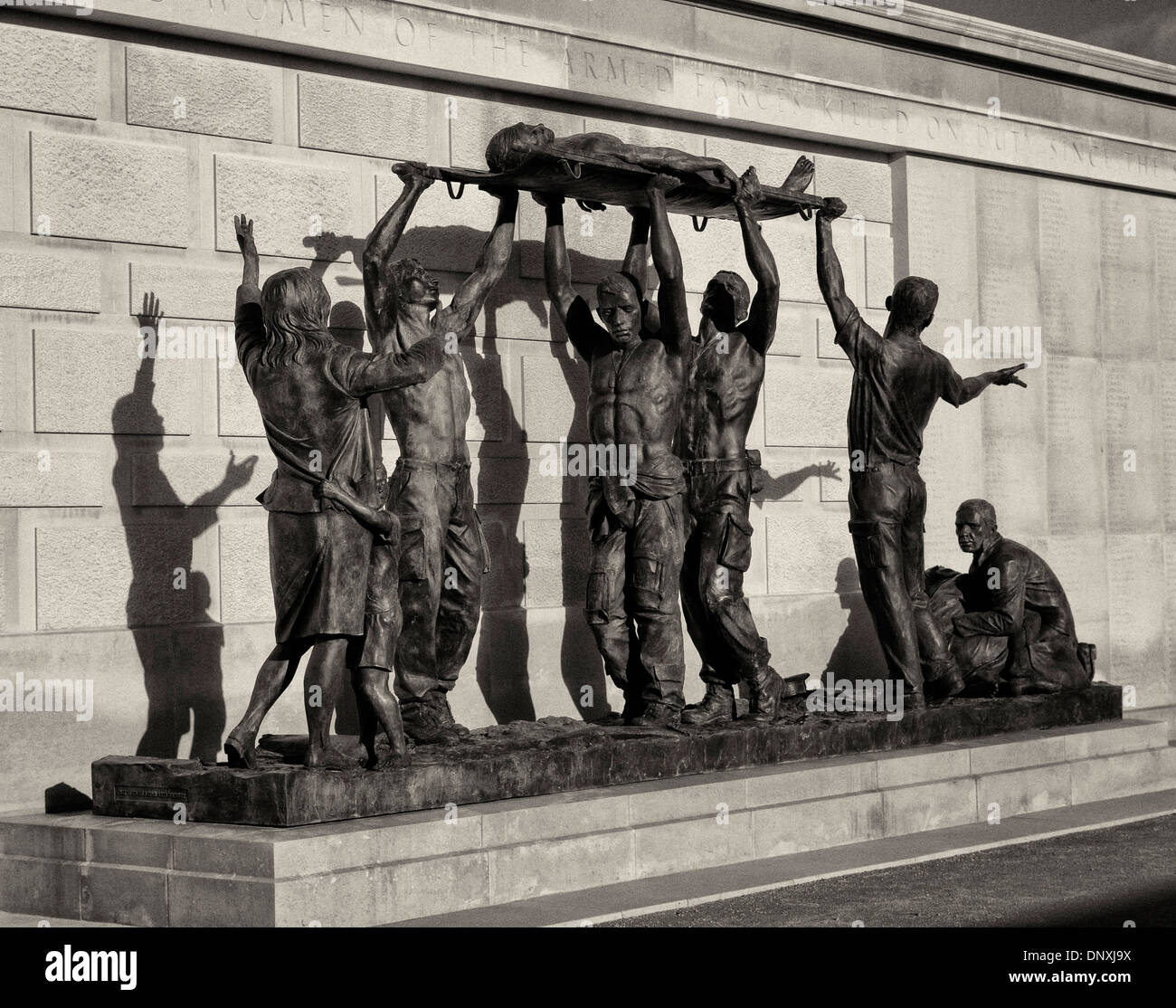 The Armed Forces Memorial is Staffordshire, UK, and commemorates ...