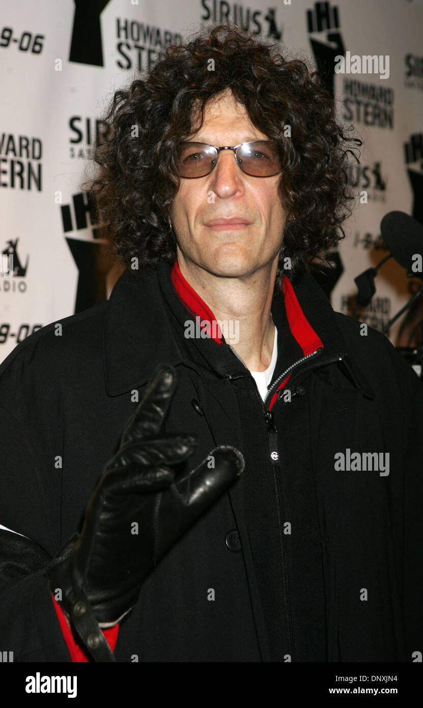 Dec 16, 2005; New York, NY, USA; Radio shock jock HOWARD STERN at the ...