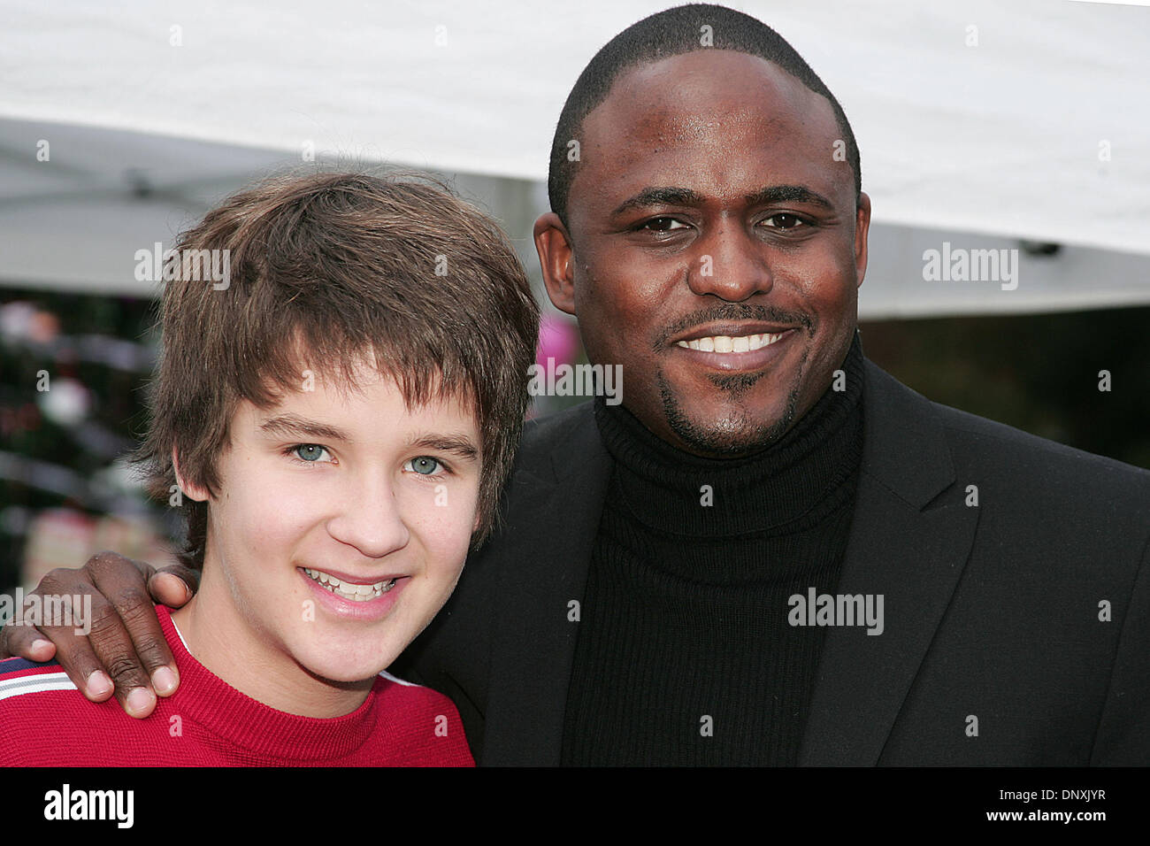 Dec 17, 2005; Los Angeles, CA, USA; DEVON WERKHEISER and WAYNE BRADY at ...