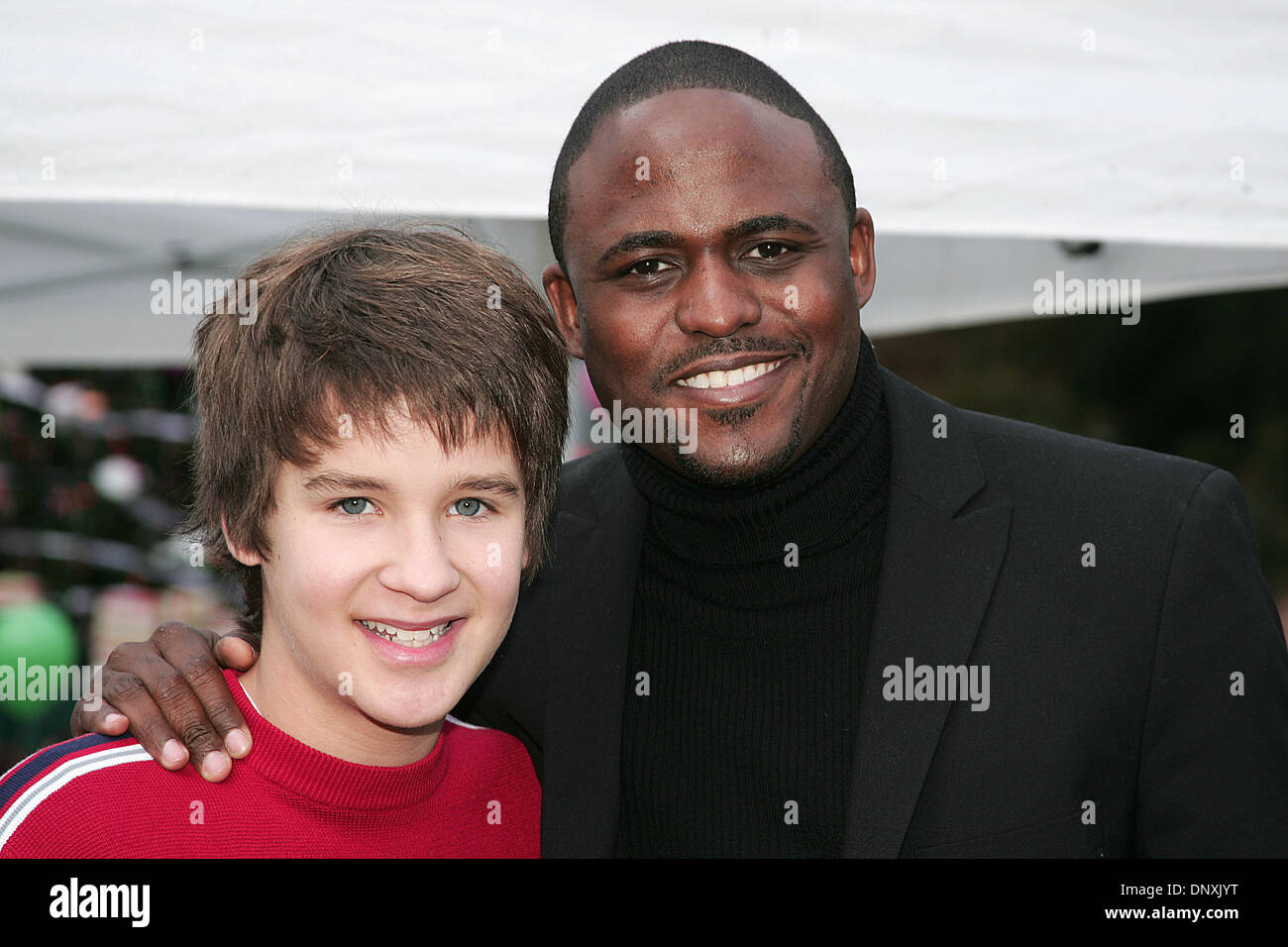 Dec 17, 2005; Los Angeles, CA, USA; DEVON WERKHEISER and WAYNE BRADY at ...