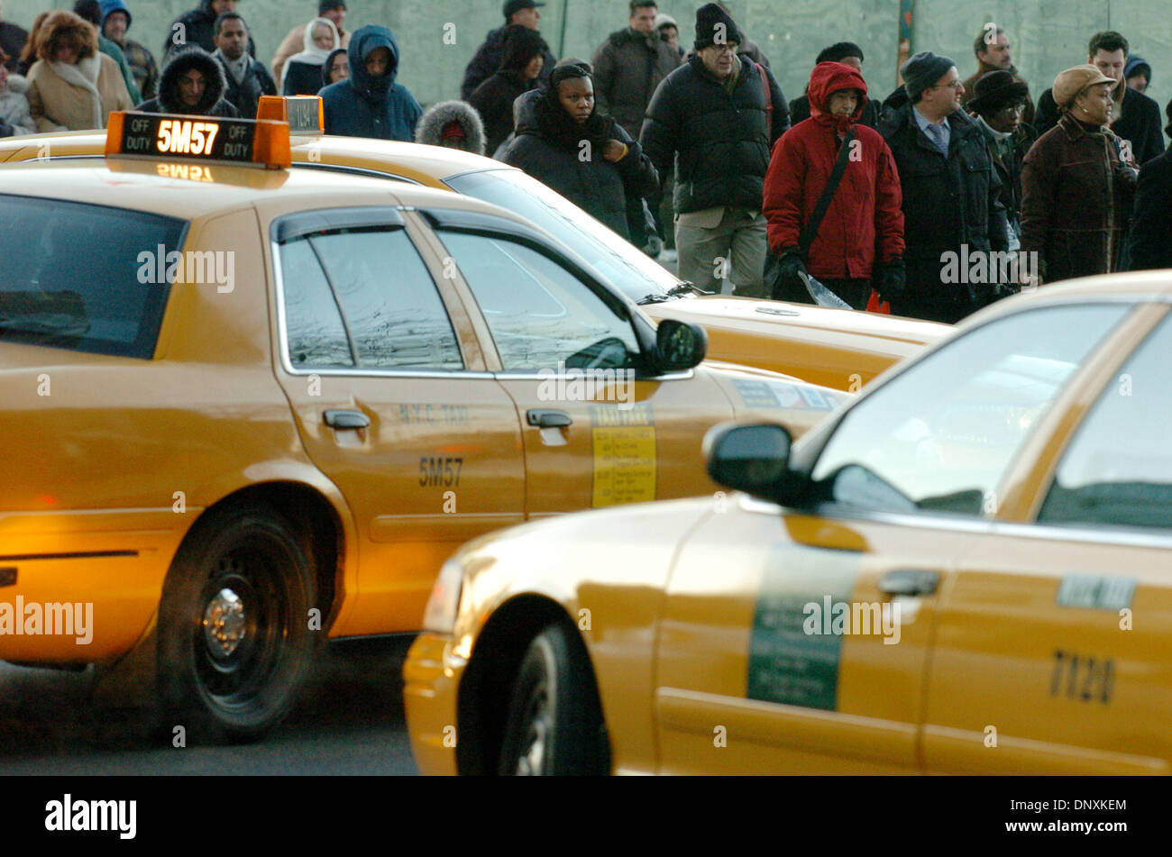 Taxi strike new york hi-res stock photography and images - Alamy