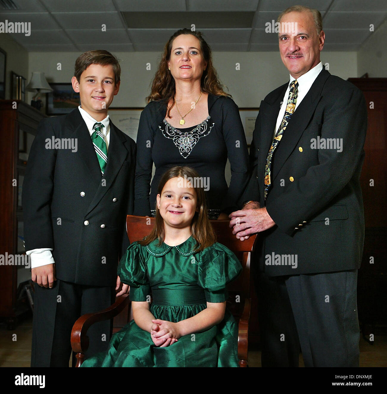 Dec 22, 2005; Palm Springs, FL, USA; Karen and Richard Springer in a ...