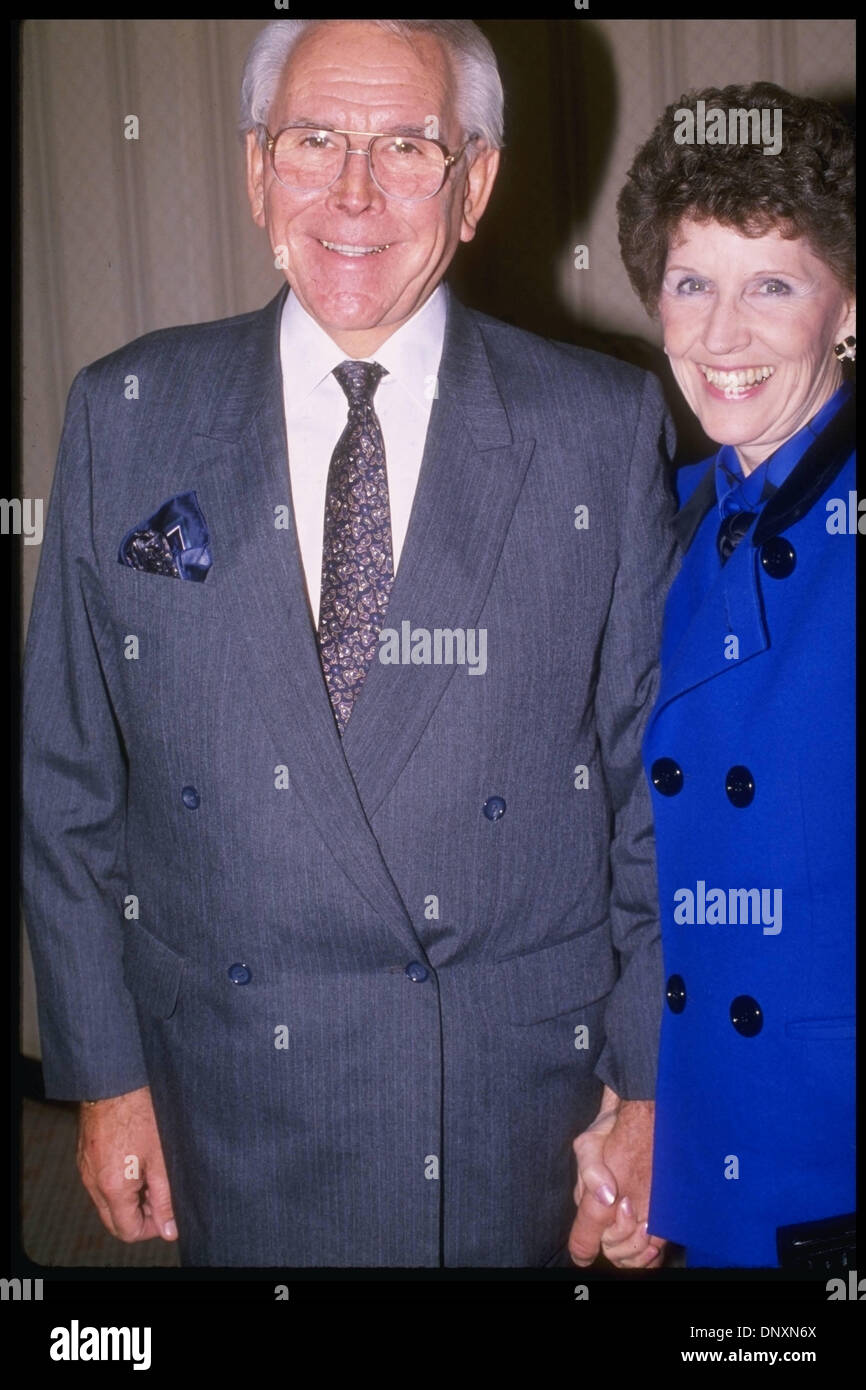 Hollywood, CA, USA; Evangelist ROBERT SCHULLER and his wife are shown ...