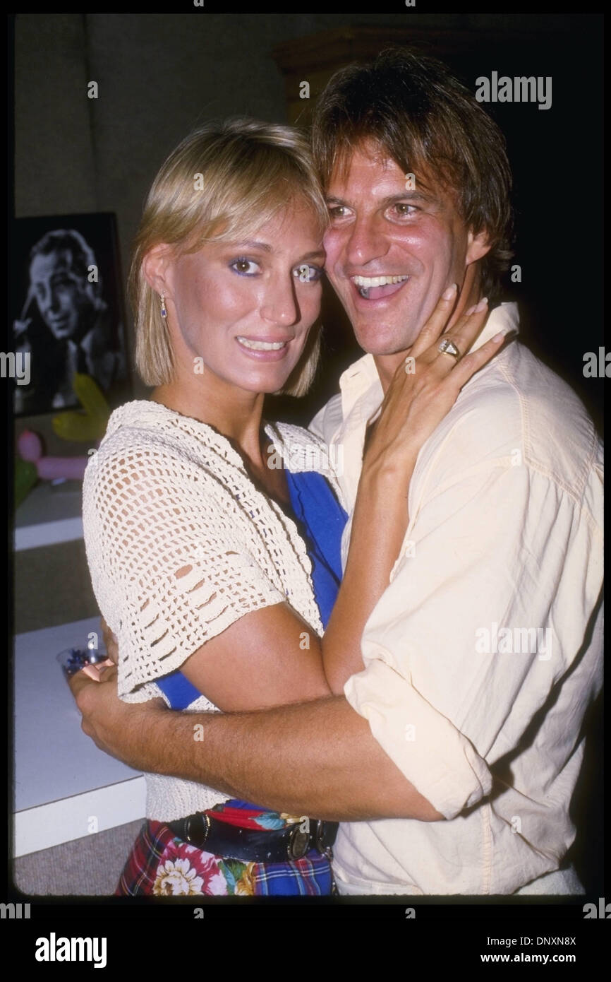 Hollywood, CA, USA; JOSH TAYLOR and wife SANDAHL BERGMAN are shown in ...