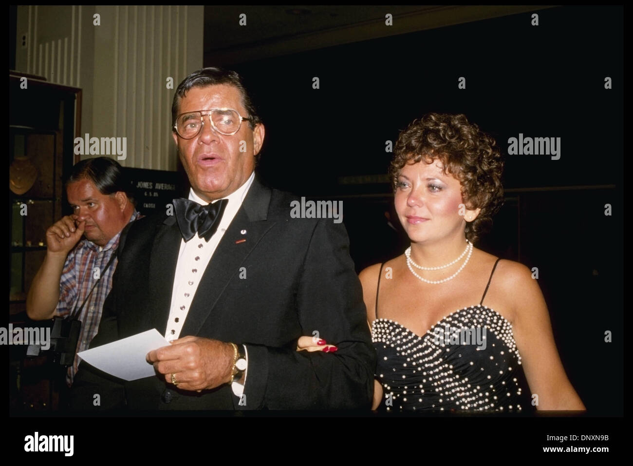 Hollywood, CA, USA; Actor JERRY LEWIS and wife are shown in this ...