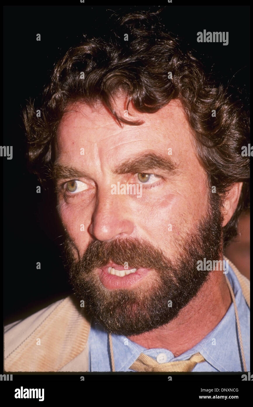 Hollywood, CA, USA; Actor TOM SELLECK in an undated photo. (Michelson ...