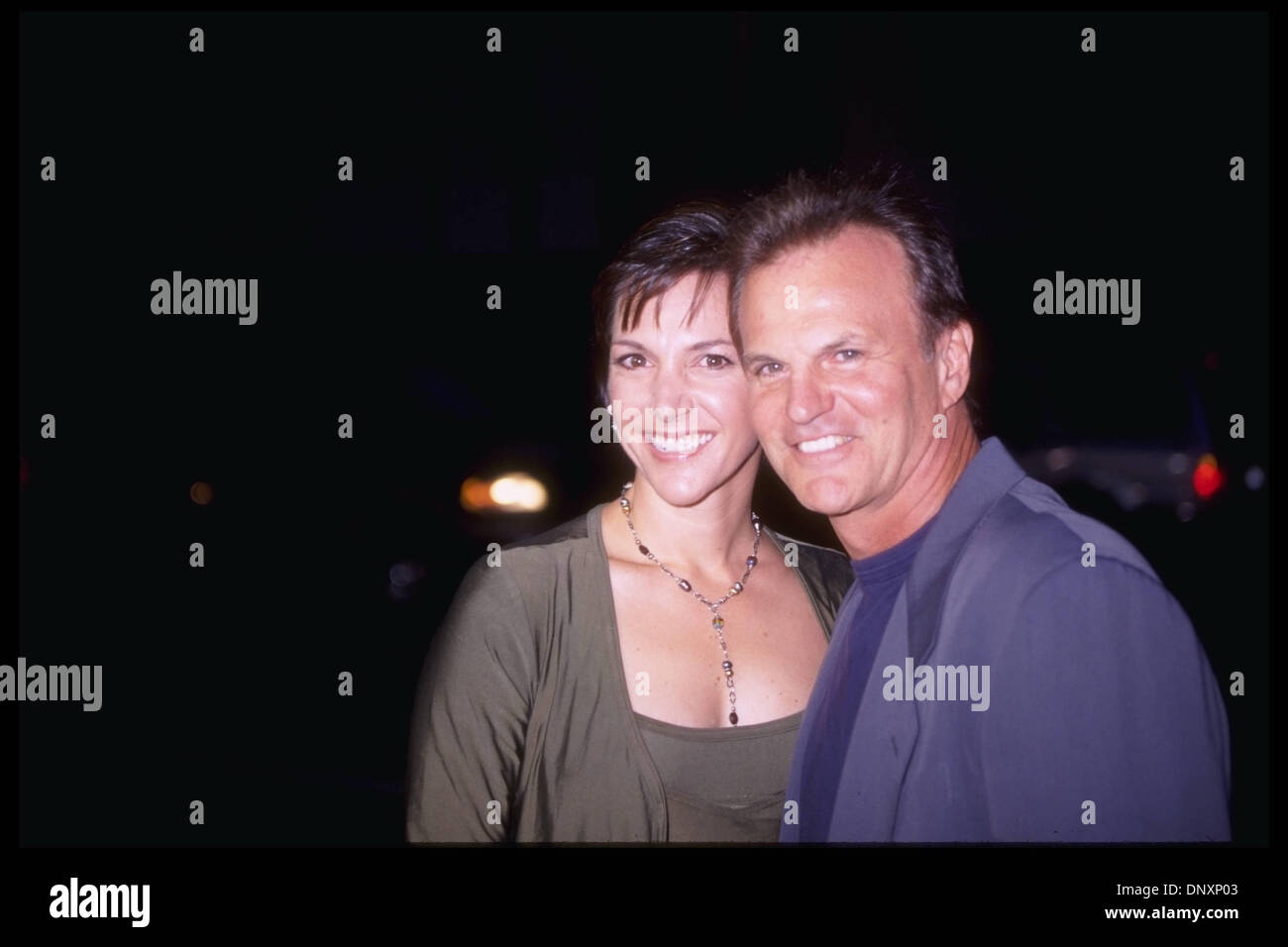 August 18, 1998; Hollywood, CA, USA; JOSH TAYLOR and wife LISA TRIMBLY ...