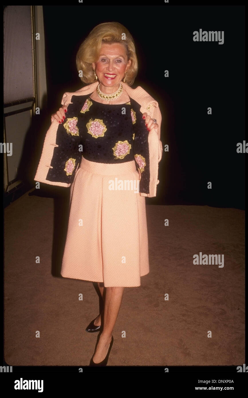 Hollywood, Ca, USA; Billionaire philanthropist, BARBARA DAVIS, is shown ...