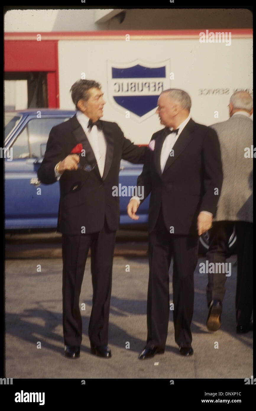 Hollywood, CA, USA; FRANK SINATRA and DEAN MARTIN are shown in undated ...