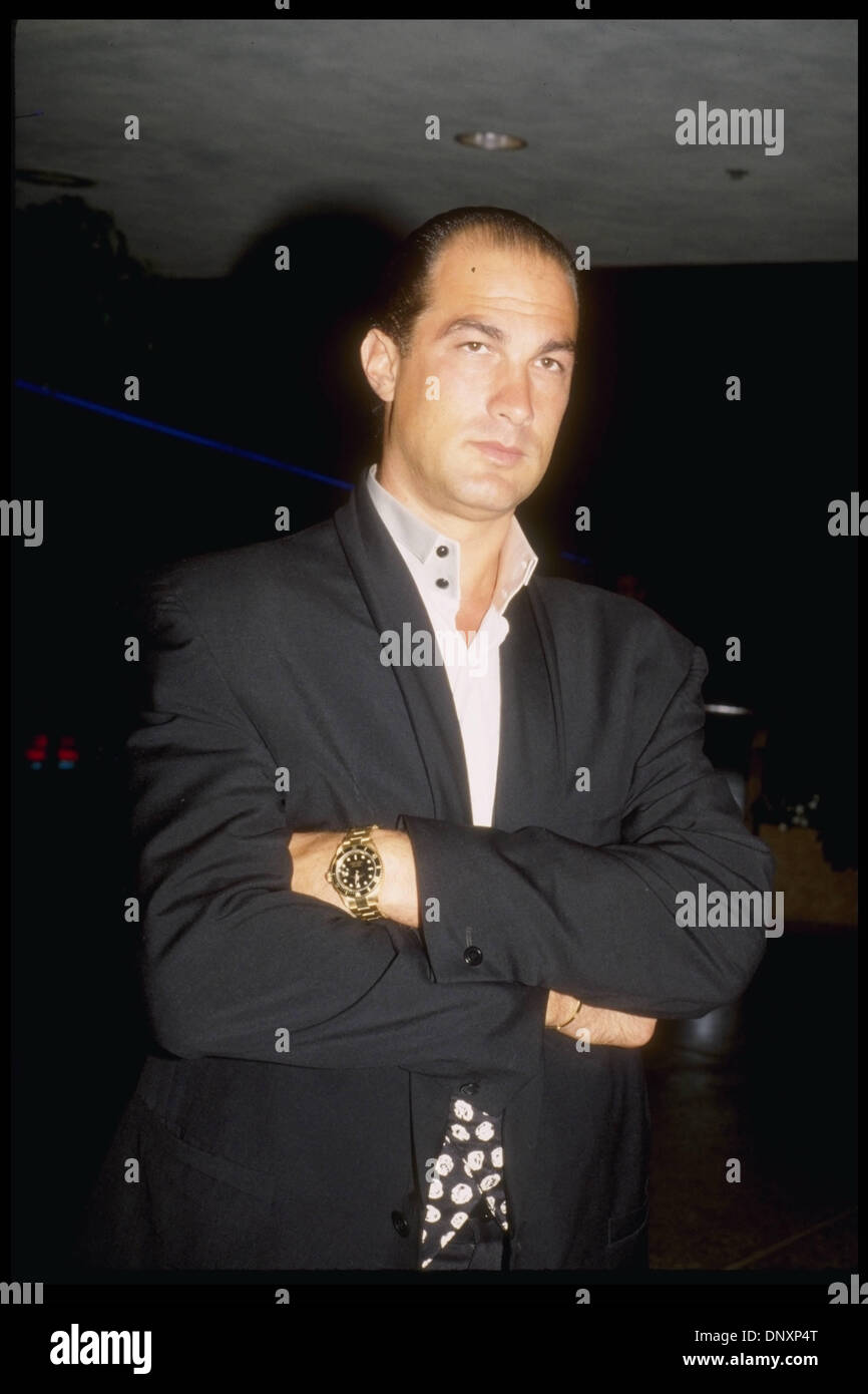 Hollywood, CA, USA; Actor STEVEN SEAGAL is shown in undated photo ...