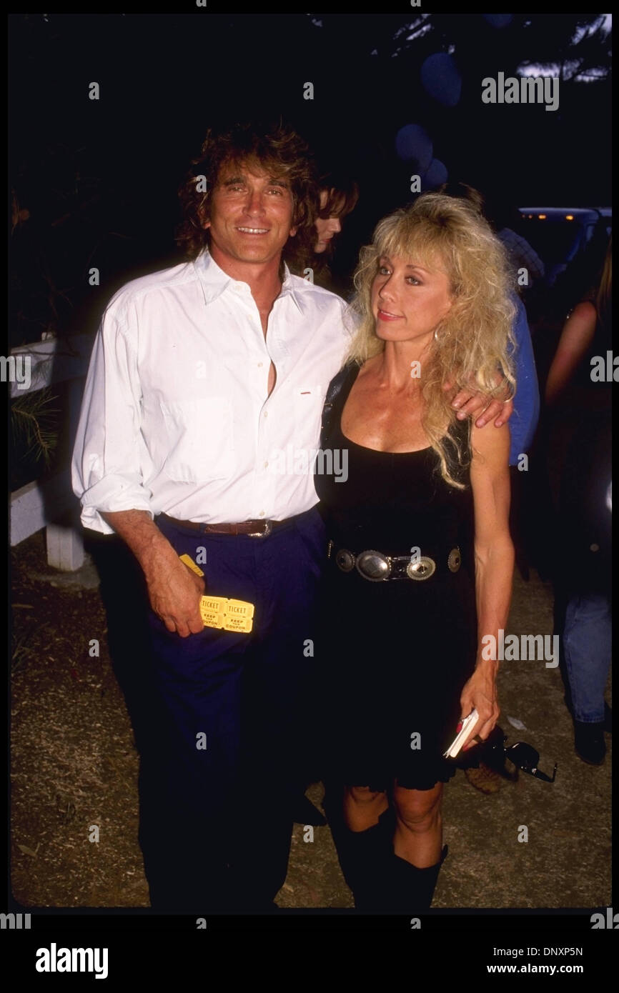 Hollywood, CA, USA; Actor MICHAEL LANDON and wife CINDY LANDON are ... Hollywood, CA, USA; Actor MICHAEL LANDON and wife CINDY LANDON are ...
