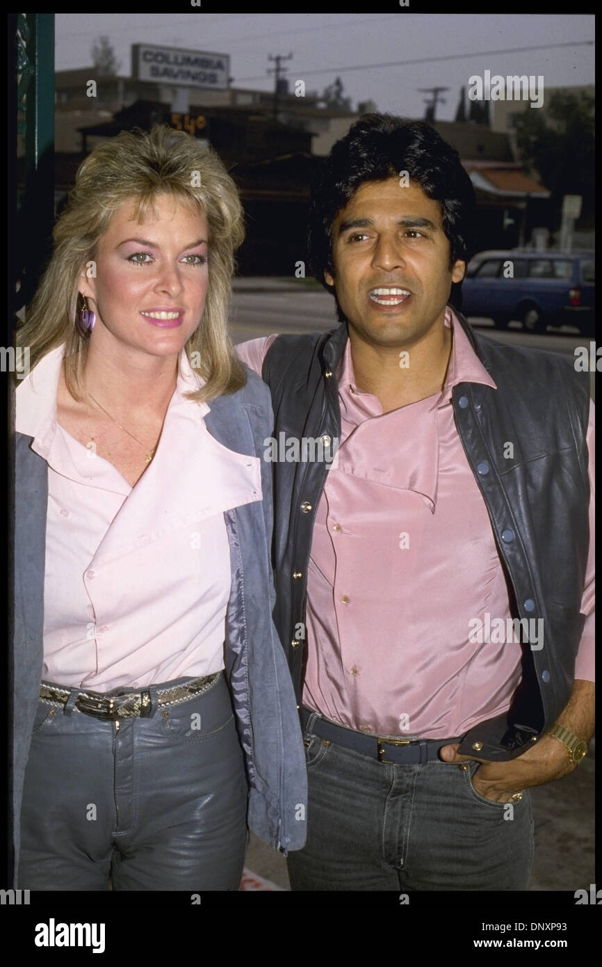 Hollywood, CA, USA; ERIK ESTRADA and PEGGY ROWE are seen in this ...