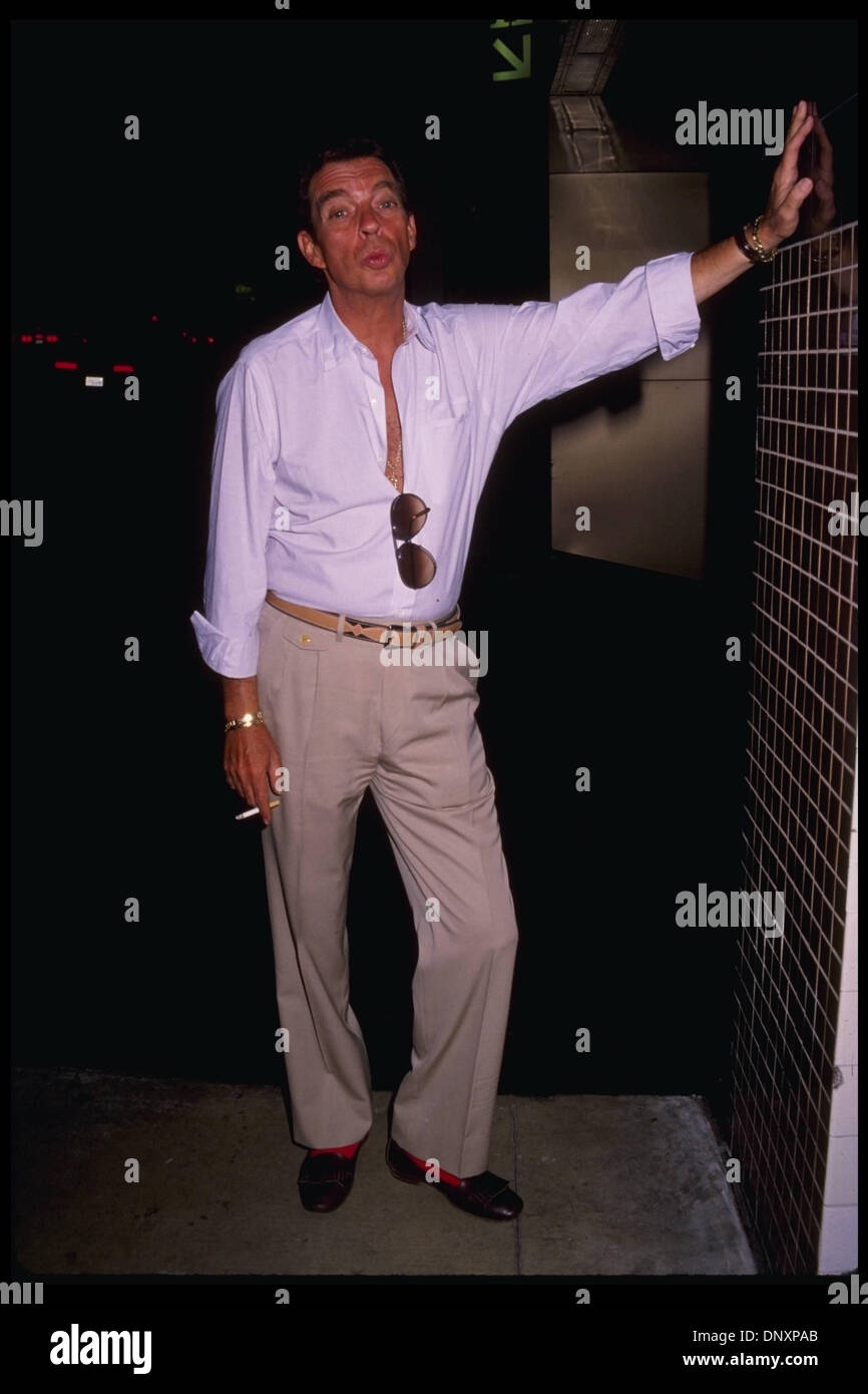 Hollywood, CA, USA; MORTON DOWNEY JR. is shown in this undated photo ...