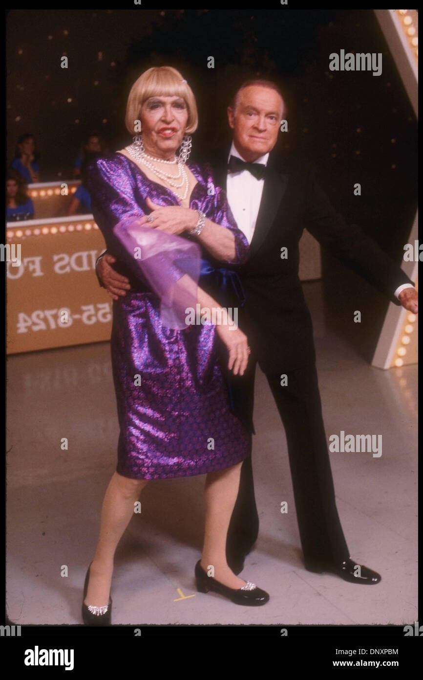 Hollywood, CA, USA; Vaudeville and classic TV greats, BOB HOPE and ...