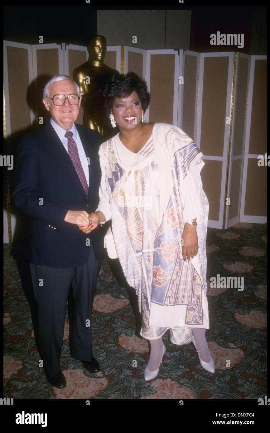 Hollywood, CA, USA; A heavy OPRAH WINFREY and RUST WISE are shown in an ...