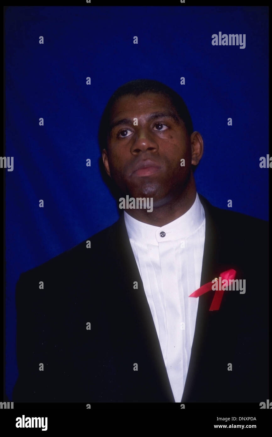 Hollywood, CA, USA; Basketball great EARVIN 'MAGIC' JOHNSON attends the ...