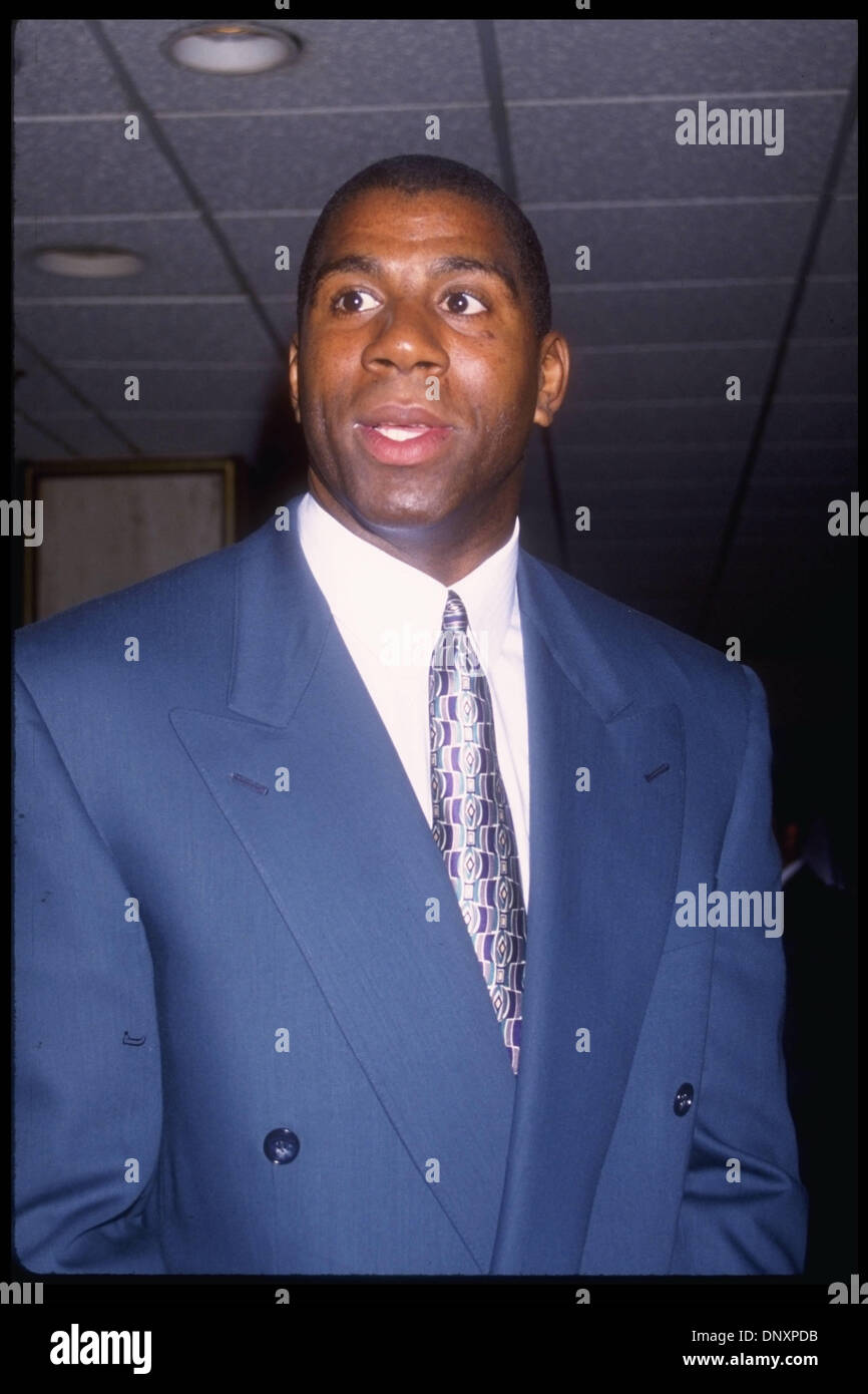 Hollywood, CA, USA; Basketball great EARVIN 'MAGIC' JOHNSON at an ...
