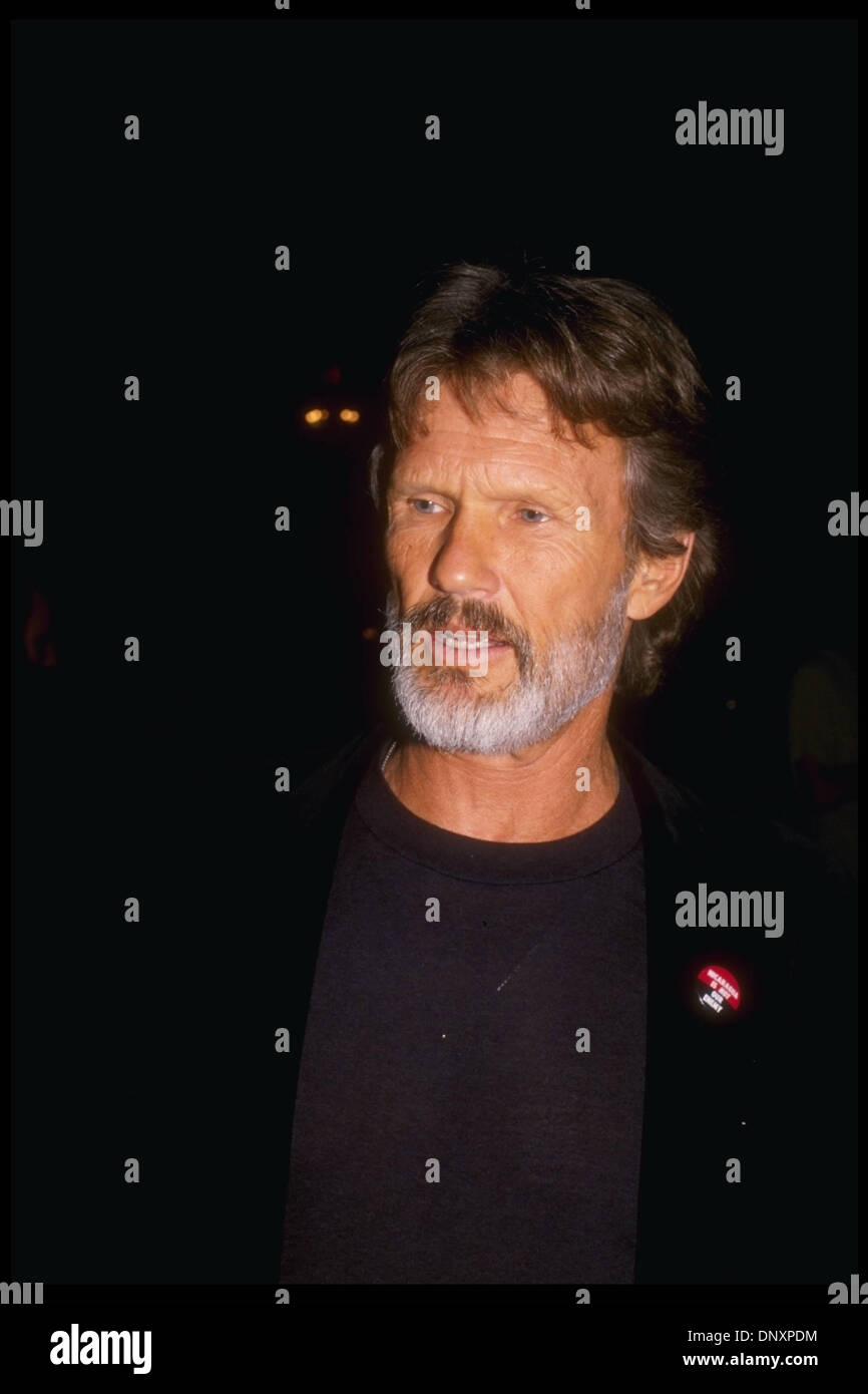 Hollywood, CA, USA; Singer/Actor KRIS KRISTOFFERSON in an undated photo ...