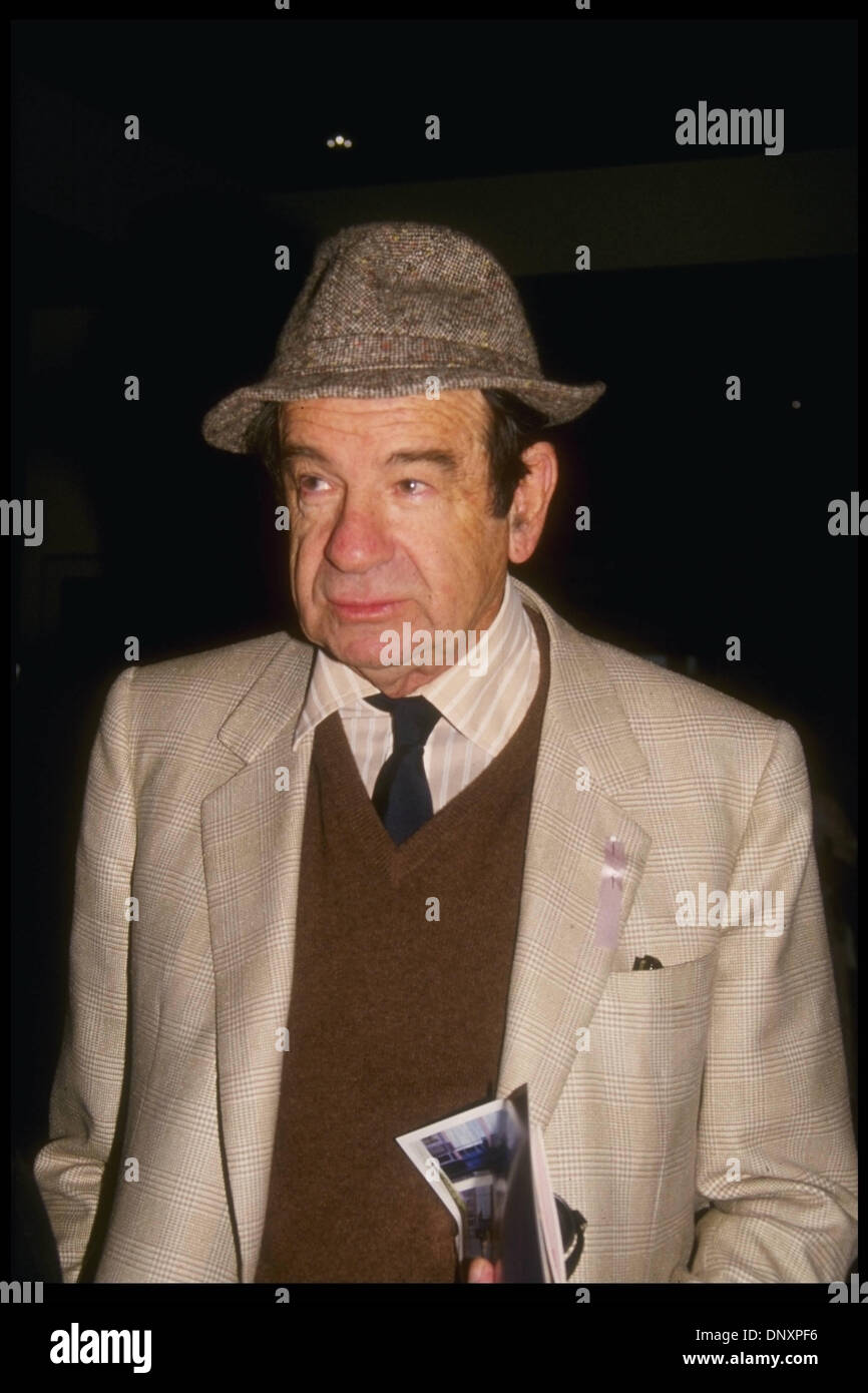 Hollywood, CA, USA; Actor WALTER MATTHAU in an undated photo. Mandatory ...