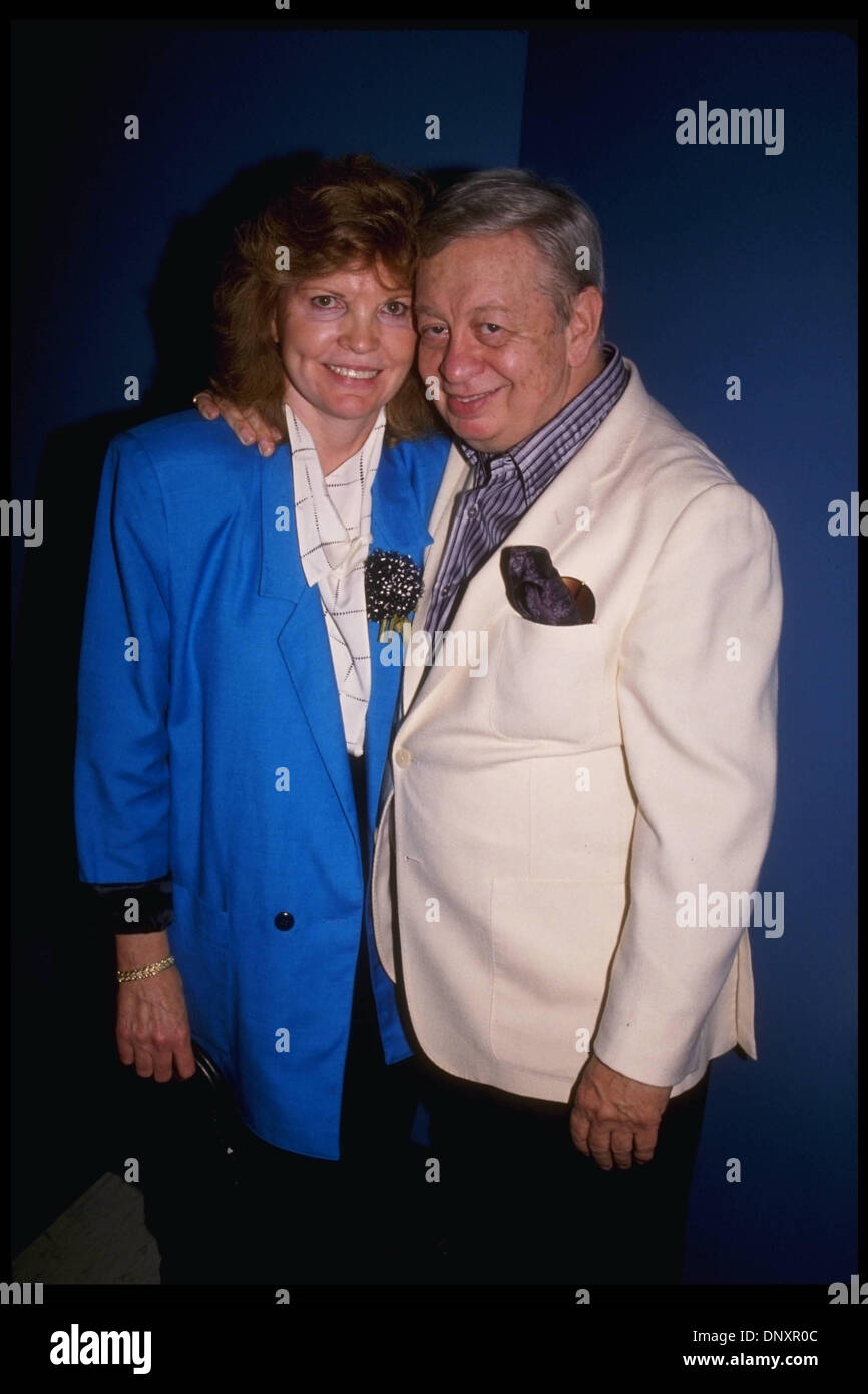 Hollywood, CA, USA; MEL TORME and wife are shown in an undated photo ...