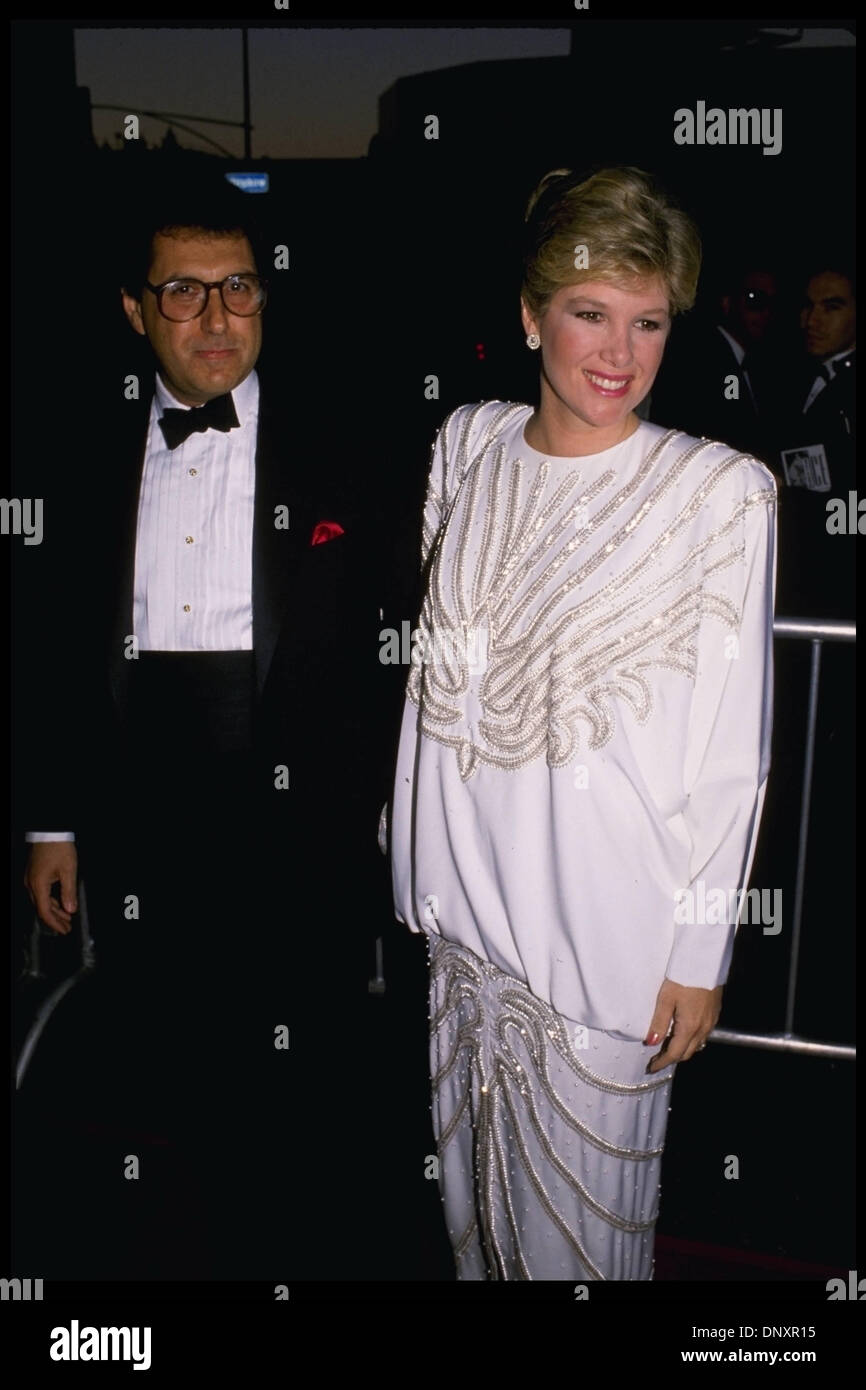 Hollywood, CA, USA; JOAN LUNDEN and husband MICHAEL KRAUSS are shown in ...