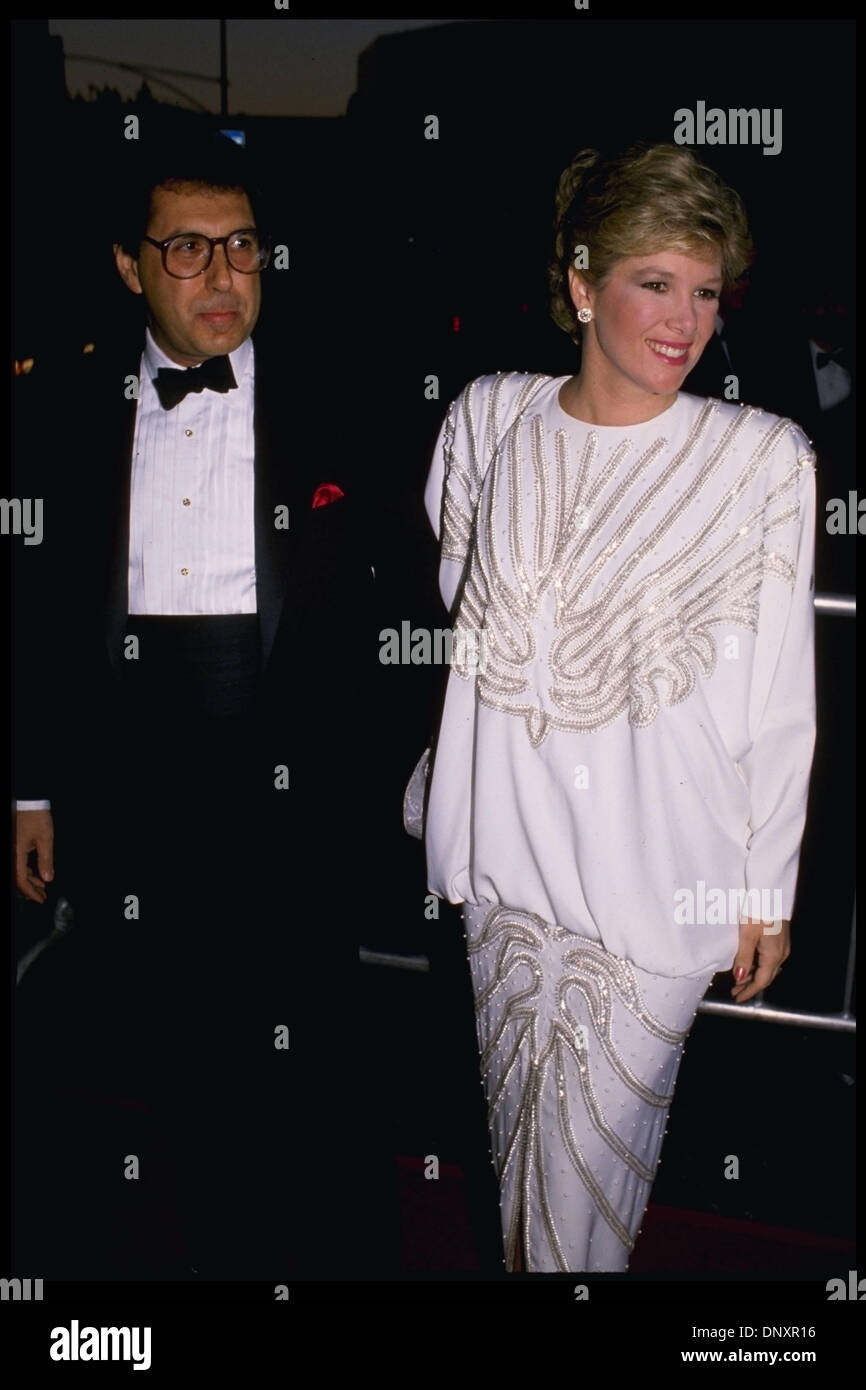 Hollywood, CA, USA; JOAN LUNDEN and husband MICHAEL KRAUSS are shown in ...