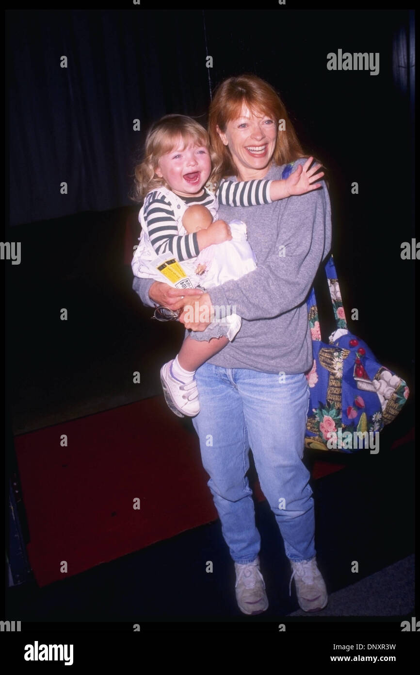 June 1, 1995; Hollywood, CA, USA; FRANCES FISHER and daughter with ...