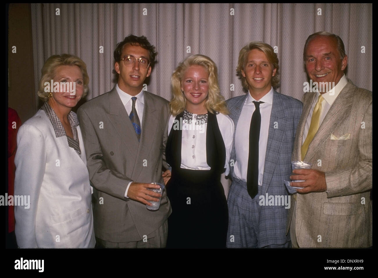 Hollywood, CA, USA; LEE BELL, BILL BELL JR. LAURALEE BELL, BRADLEY BELL ...