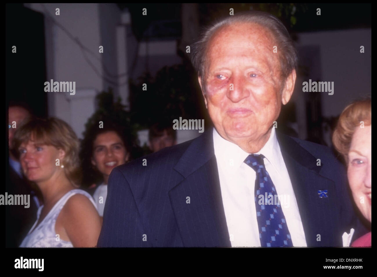 June 21, 1995; Hollywood, CA, USA; ART LINKLETTER attends Dray's event ...