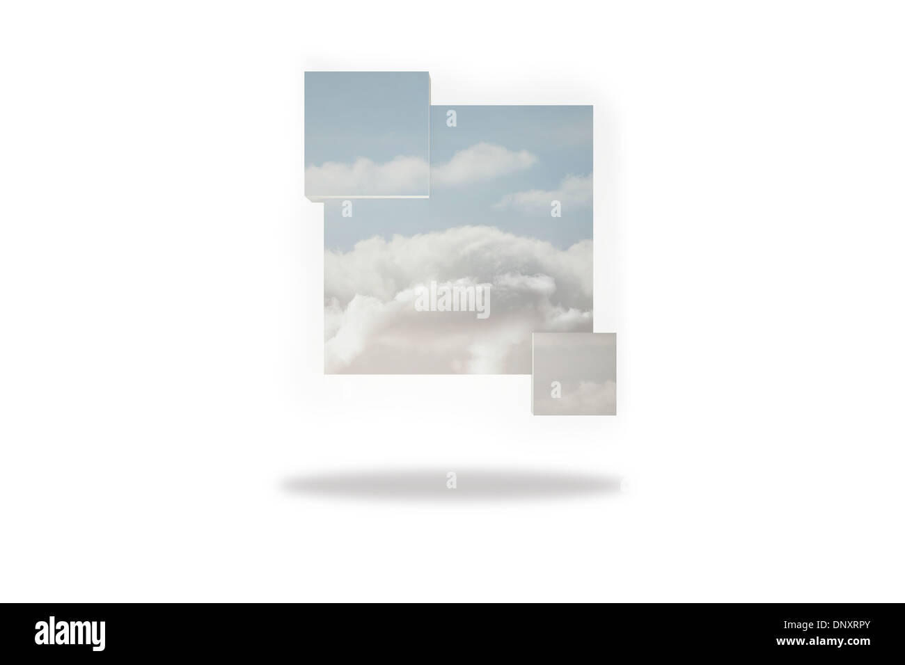 Panes showing sky Stock Photo - Alamy