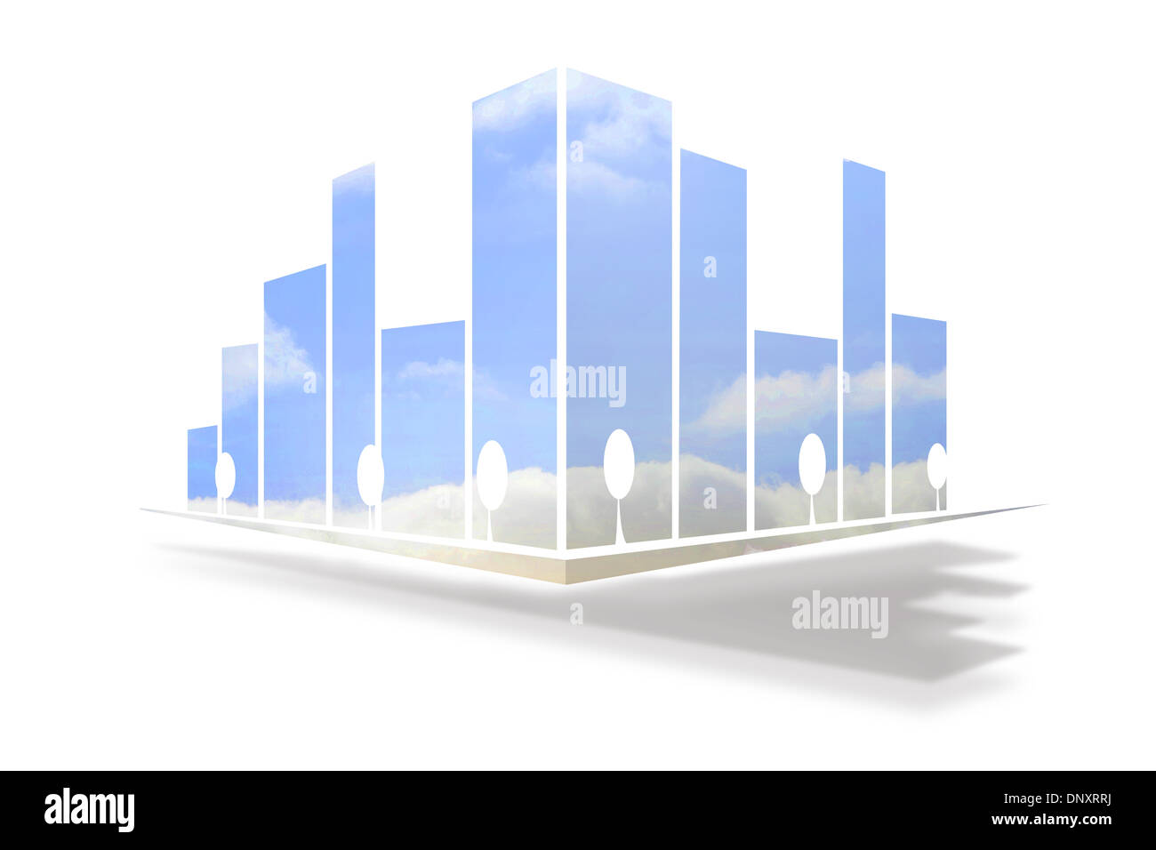 Sky structures hi-res stock photography and images - Alamy