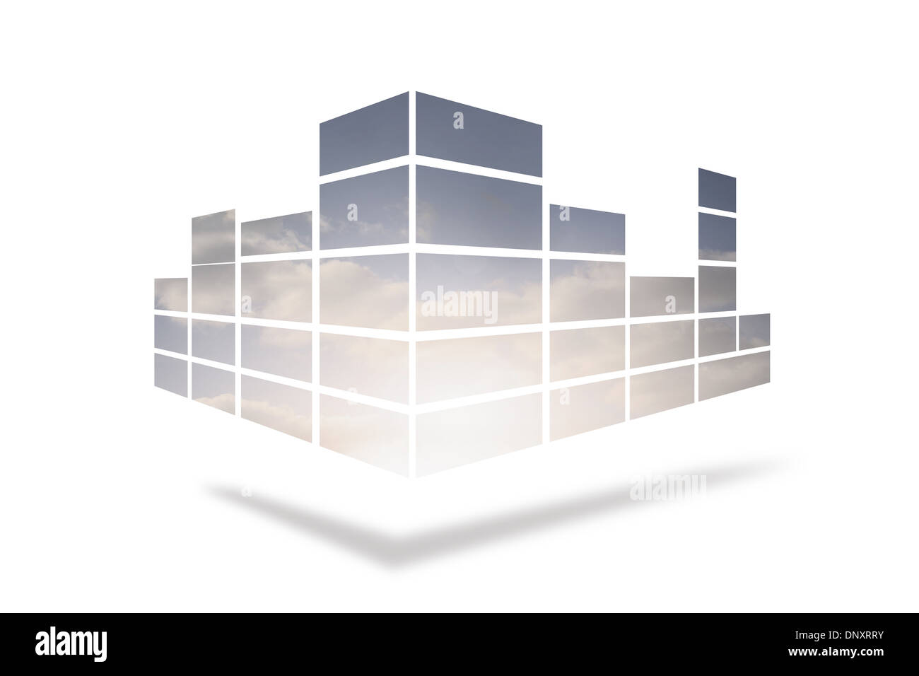 Sky and structure Cut Out Stock Images & Pictures - Alamy